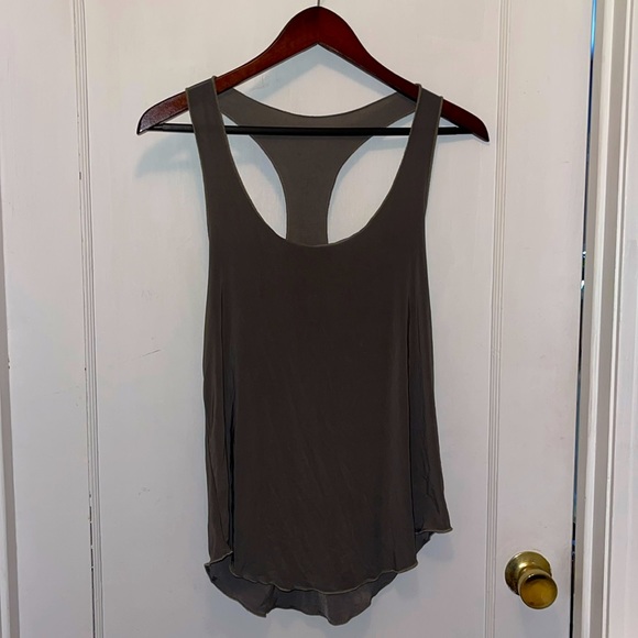 Onzie | Tops | Onzie Yoga Glossy Flow Tank | Poshmark